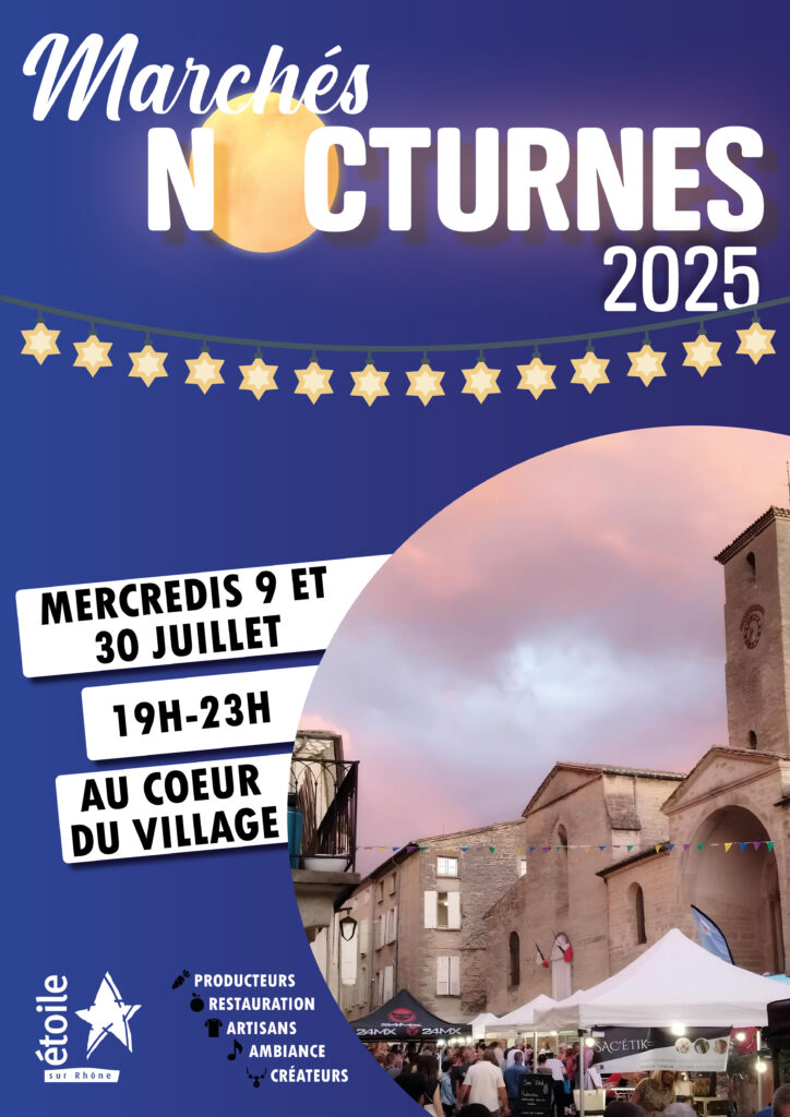 Marchés nocturnes 2025 - Les inscriptions pour les exposants sont ...